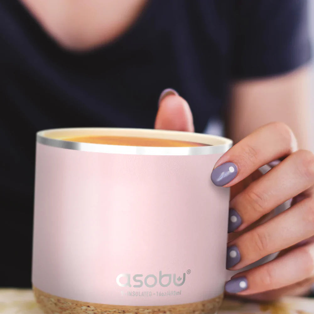 Infinite Mug | 16 Oz Coffee Mug | Insulated Ceramic Coffee Mug | ASOBU®