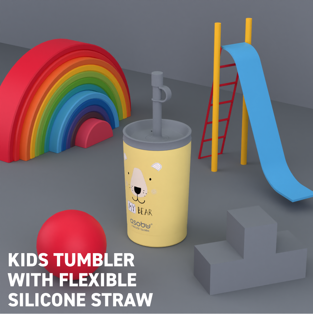 Kids Tumbler - The Yellow Mini Sippy Tumbler | Asobu – ASOBU®