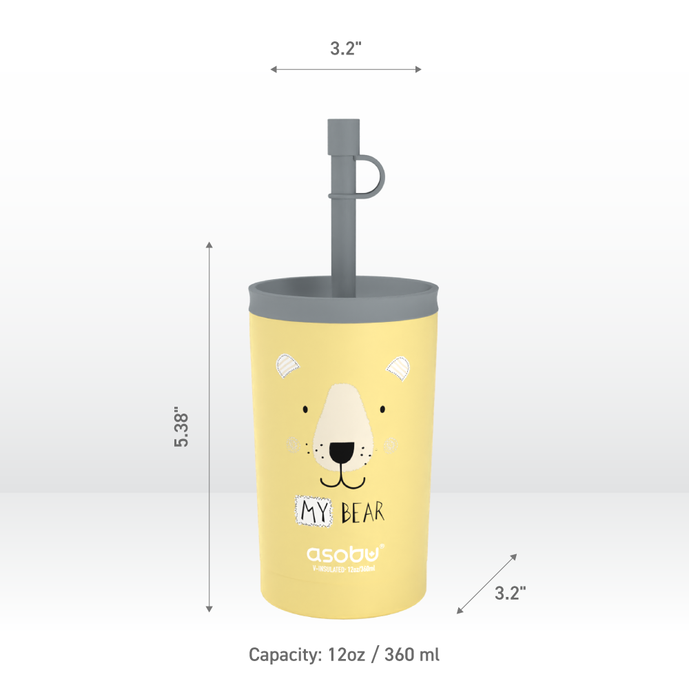 Kids Tumbler - The Yellow Mini Sippy Tumbler | Asobu – ASOBU®
