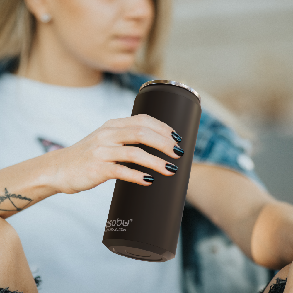 Black Multi Can Cooler - Beverage Can Cooler | Asobu – ASOBU®