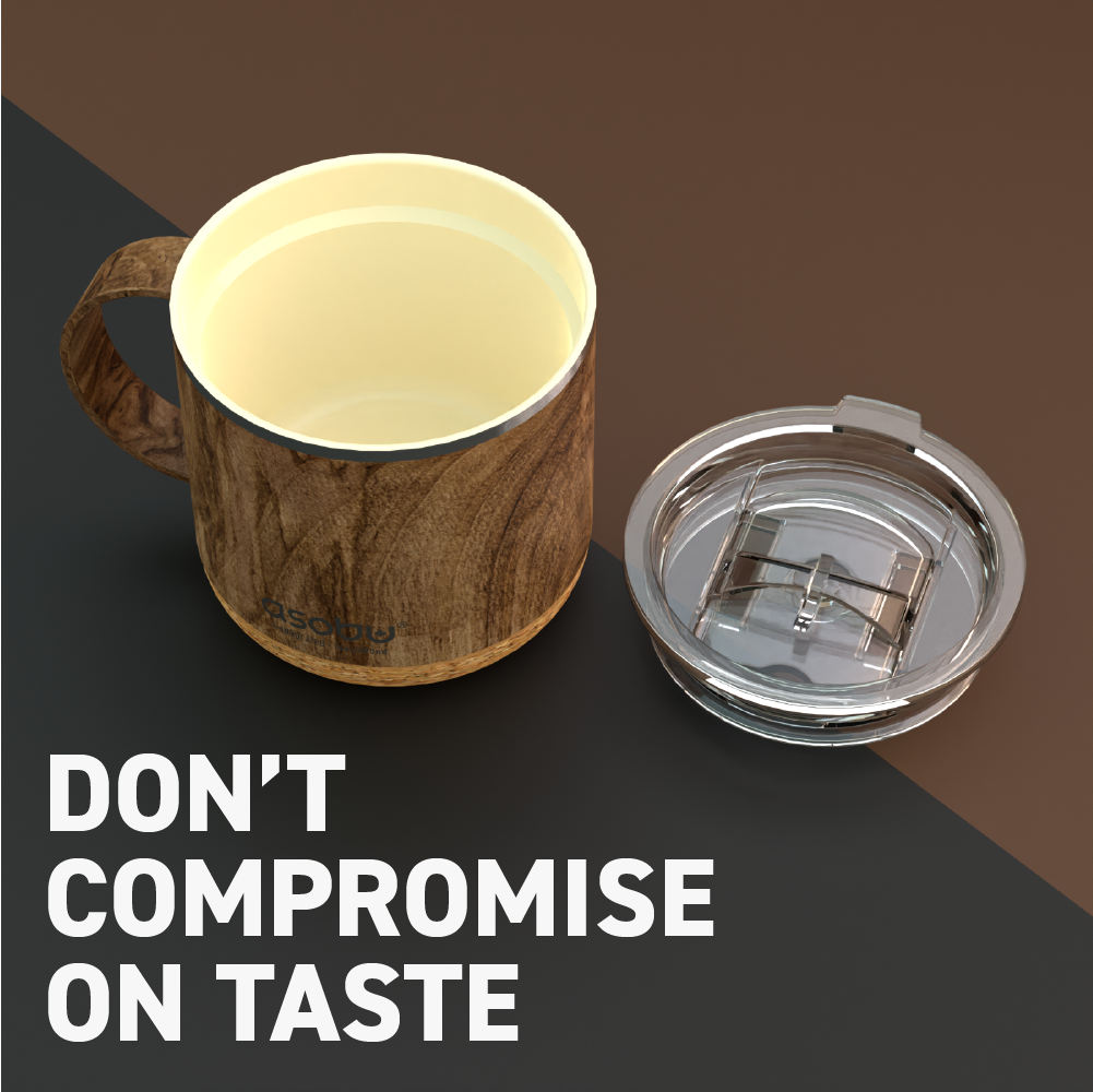 Black Infinite Mug - 16 Oz Coffee Mug - Insulated Ceramic Coffee Mug ...