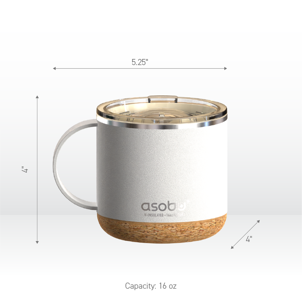 Infinite Mug - 16 Oz Coffee Mug - Insulated Ceramic Coffee Mug | ASOBU®